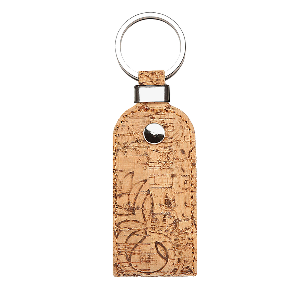 Classic II Cork Keyring - Durable, Eco-Conscious Design from Portugal