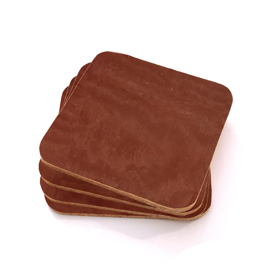 Cork Square Coasters (set of 4) | Made in Portugal